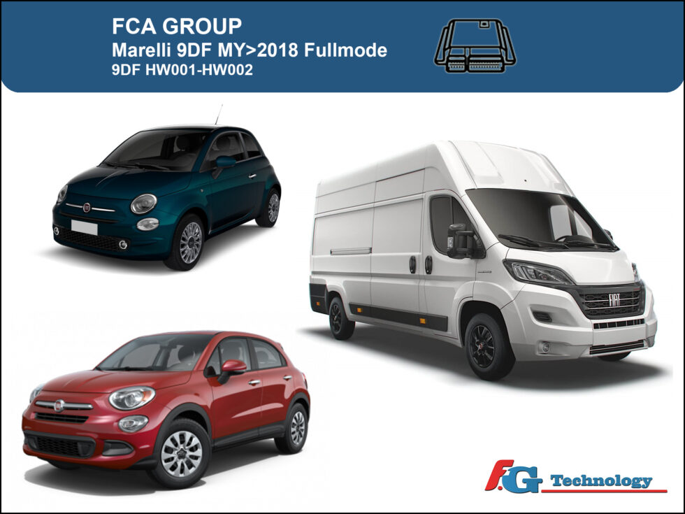 Fiat Marelli 9DF HW001-HW002 MY>2018 now available on the table | FG ...